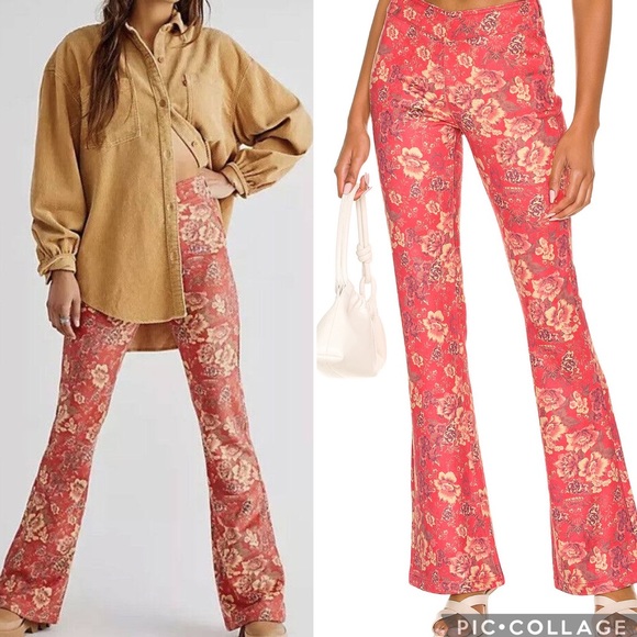 Free People | Pants & Jumpsuits | Nwt Free People House Party Faux ...